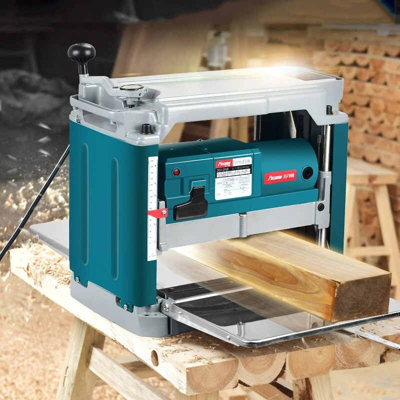Woodworking Planer 1850W Single-Sided Electric Wood Planer Home High ...