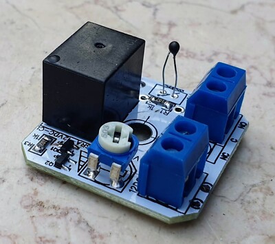 12VDC Heat Temp Relay Sensor Electronic DIY Board Solar Panel Sun Axis ...