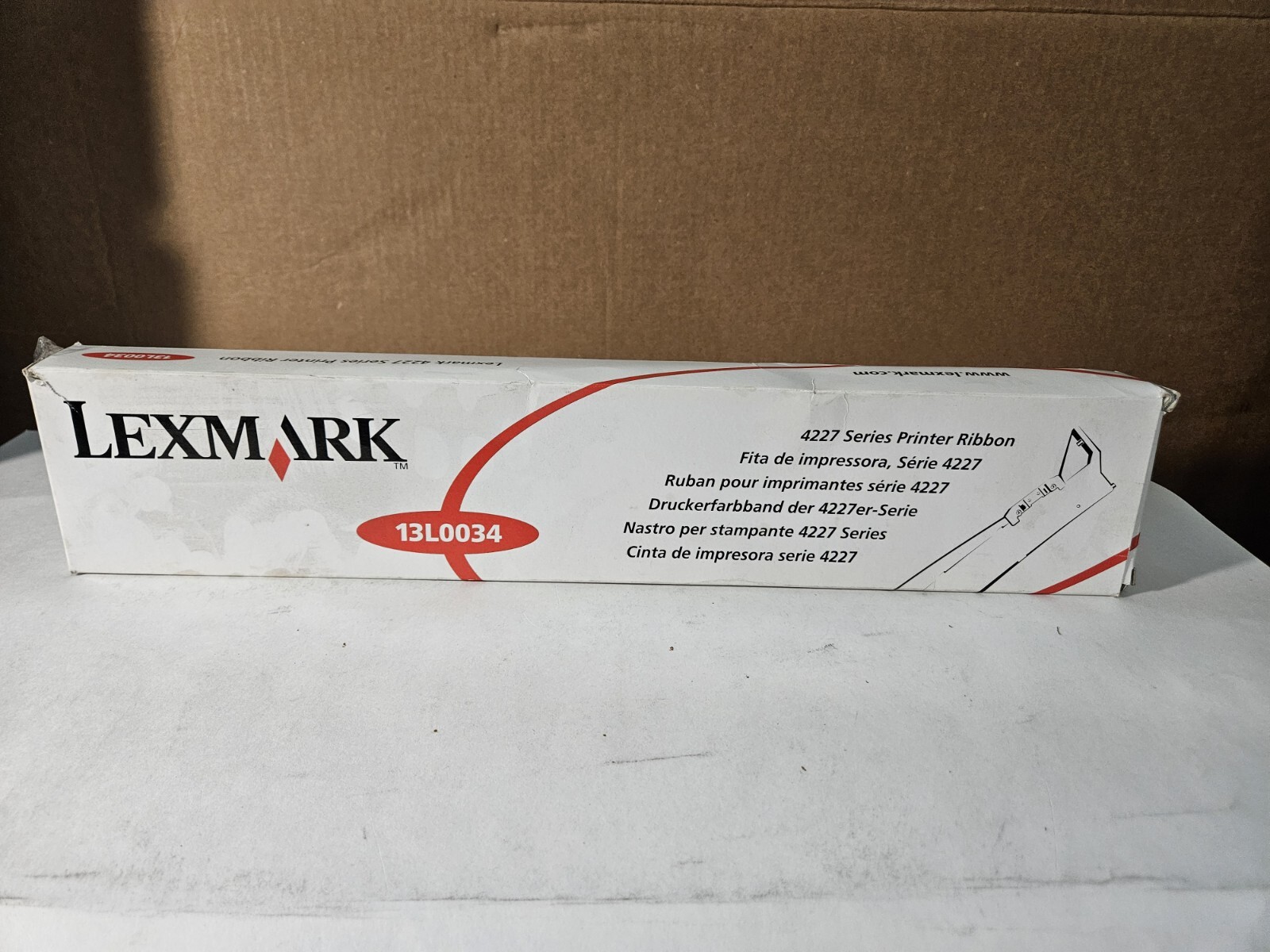 Lexmark 4227 Plus Original Black Printer Ribbon 734646290340| eBay