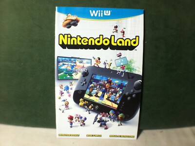 Wii U Manual Nintendoland | eBay