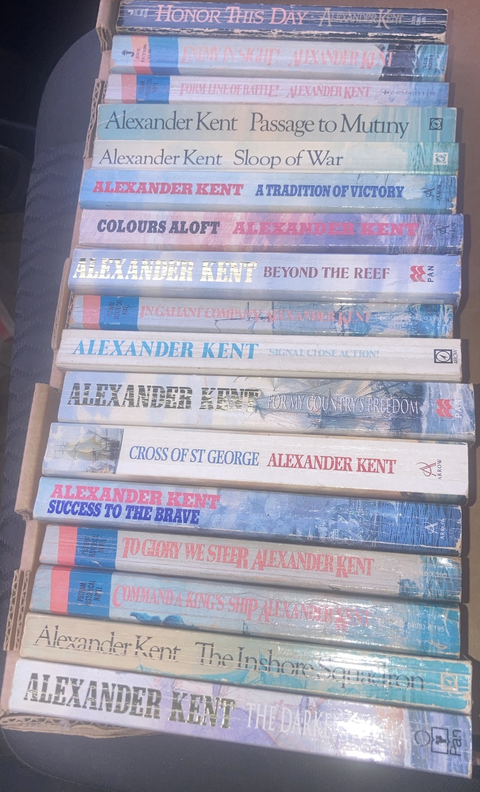 Alexander Kent Bolitho Series Lot of 17 Titles Trade Paperback Books | eBay