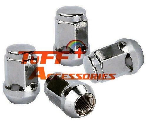 24x 12x1.25 Chrome Wheel Nuts For Nissan Navara NP300 Patrol Pathfinder ...