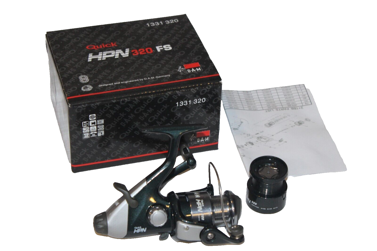 DAM QUICK HPN 320 FS IM OVP-2255 | eBay.de