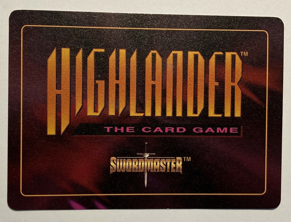 Highlander CCG - The Armory Individual Card - NM Promo | eBay