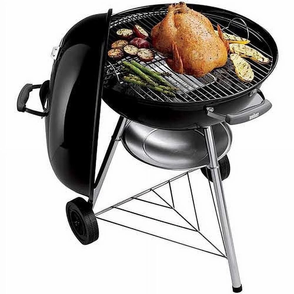 US Stock-Weber Jumbo Joe Premium 22" Black Charcoal Grill | eBay