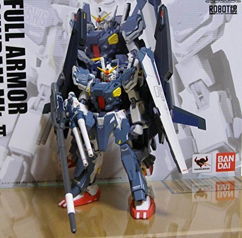 ROBOT Spirits SIDE MS Full Armor Gundam Mk-II Z-MSV?ABS PVC Bandai ...