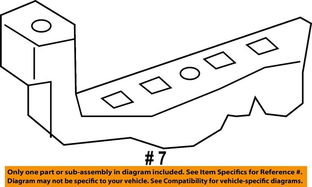 AUDI OEM 17-18 A4 Front Bumper-Side Mount Brkt Left 8W0807283 | eBay