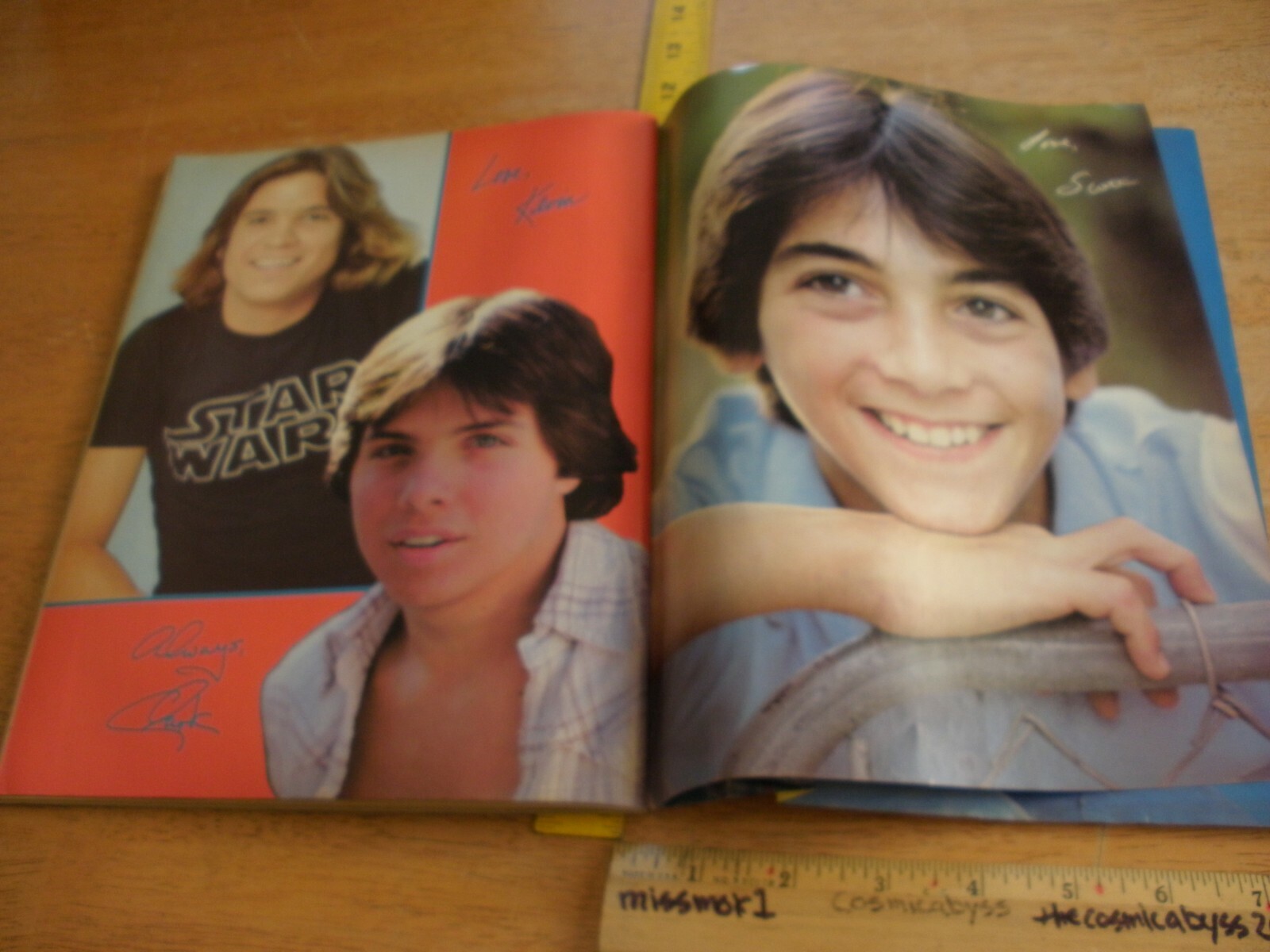 Shaun Cassidy Leif Garret Willie Ames Scott Baio Tiger Beat magazine ...