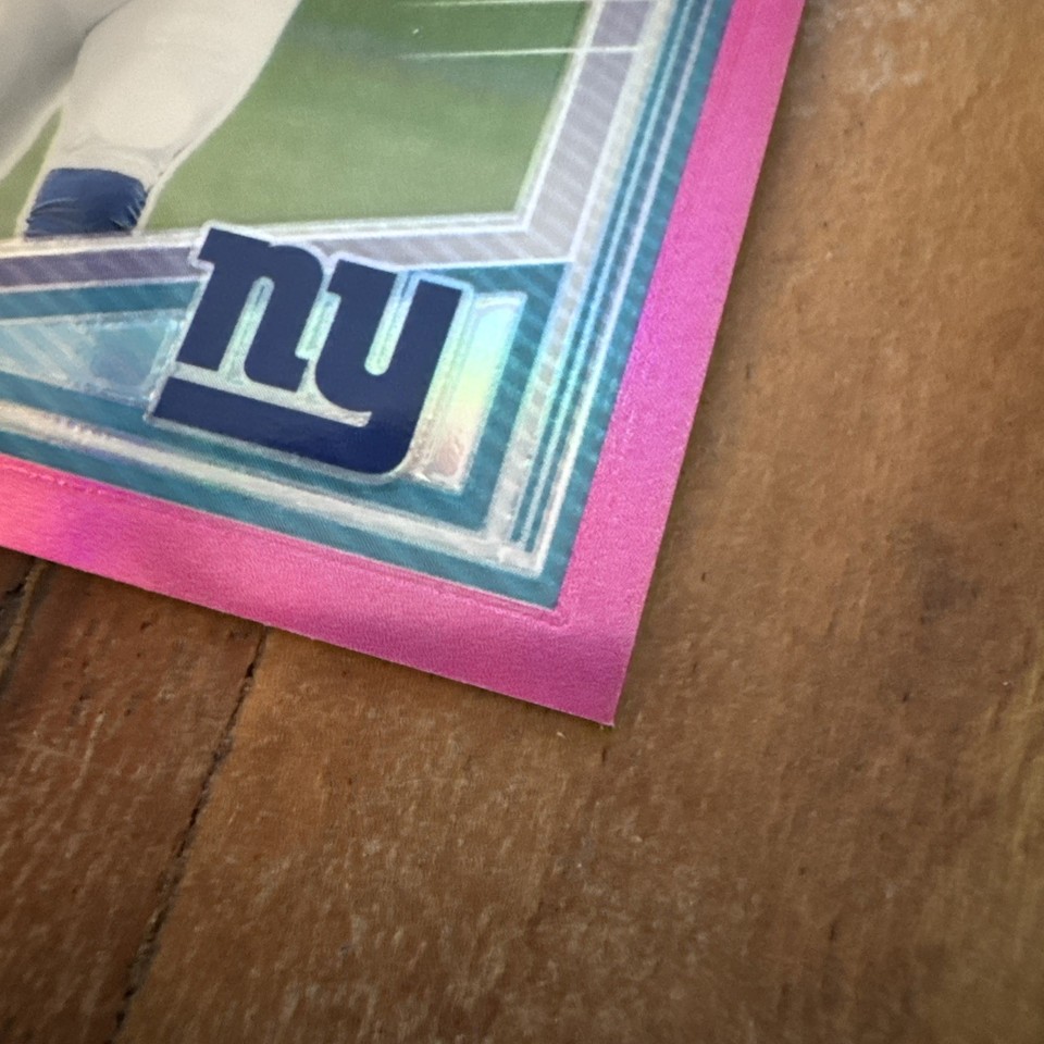 2025 Donruss Cam Skattebo Optic Preview Pink Prizm RC Giants #302 | eBay