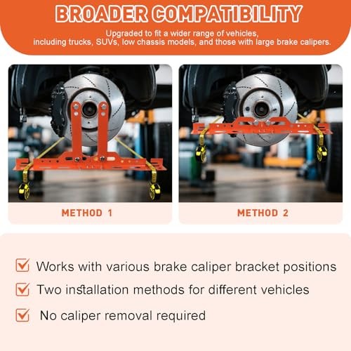 Wheel Alignment Tool Kit with 2 Measuring Tapes – Heavy Duty Toe Plates ...