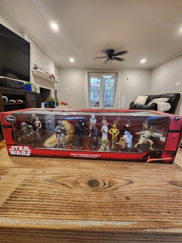 Disney Star Wars Mega Figure Set Figurine Playset | eBay