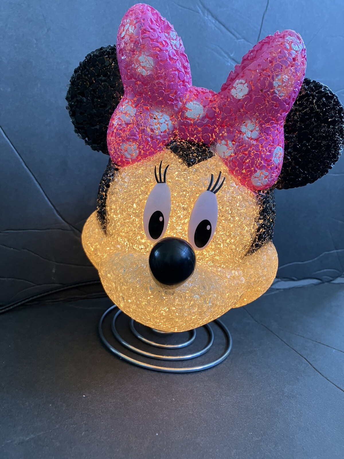 Disney's MINNI MOUSE Table Top Night Light Lamp | eBay
