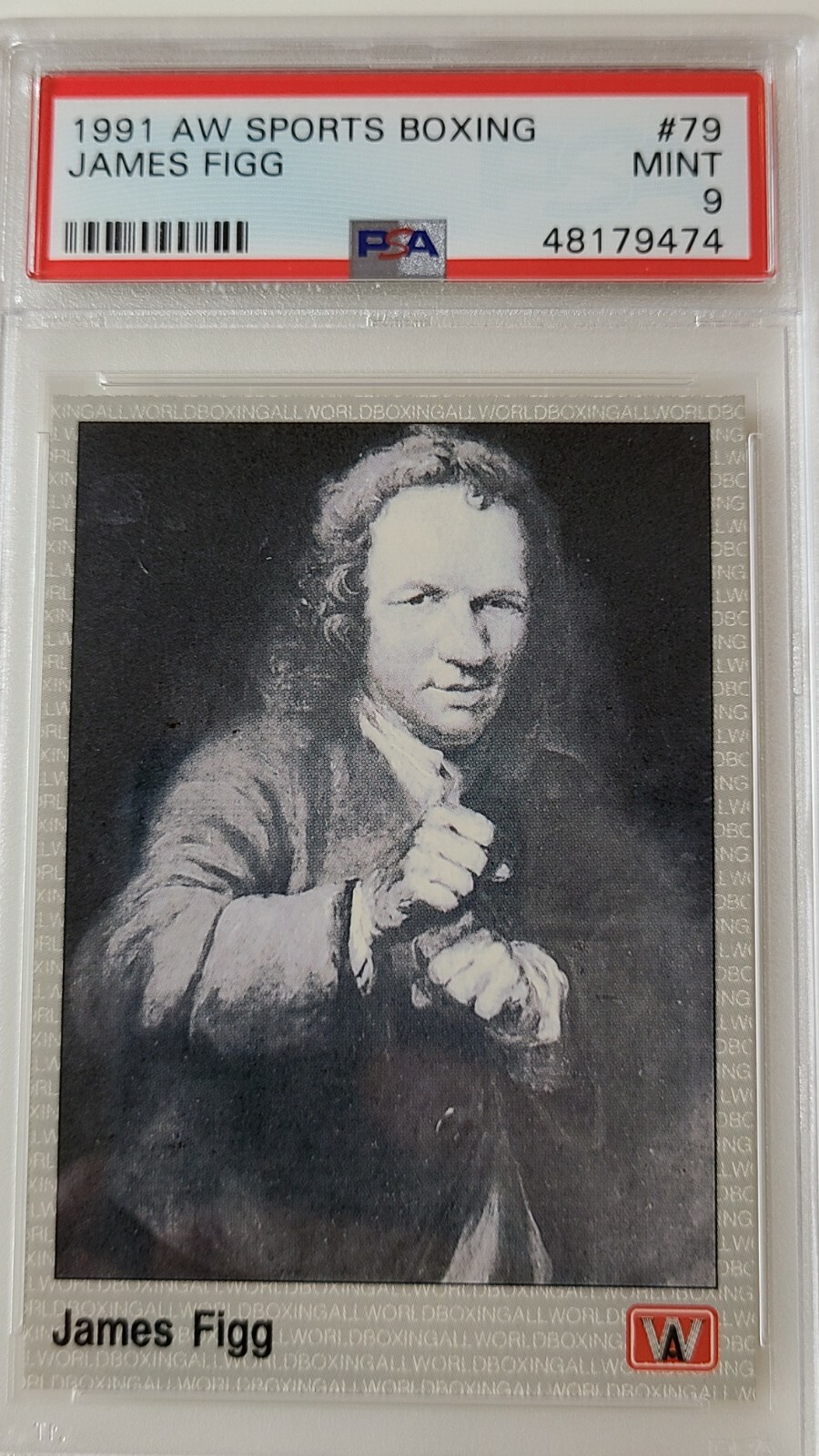 1991 AW Sports Boxing #79 James Figg PSA 9 POP 4 | eBay