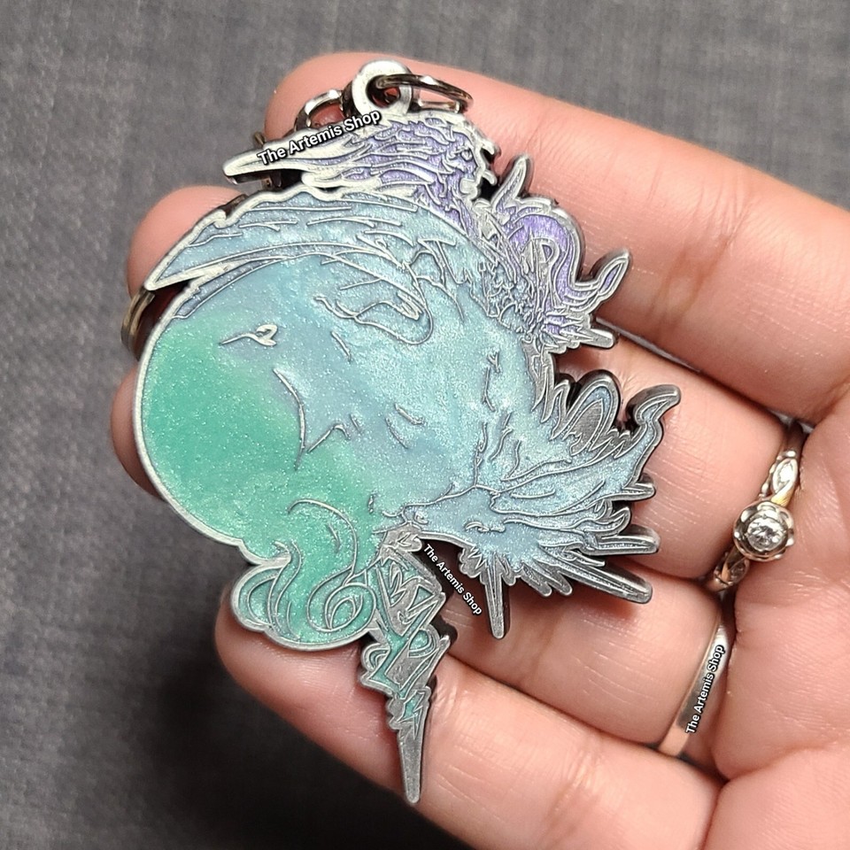 Final Fantasy XIII (13) PLANET Logo - Enamel KEYCHAIN by The Artemis ...