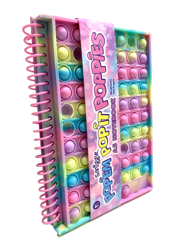 Smiggle A5 Notebook School Popem Popit Poppies Multicolour BRAND NEW ...