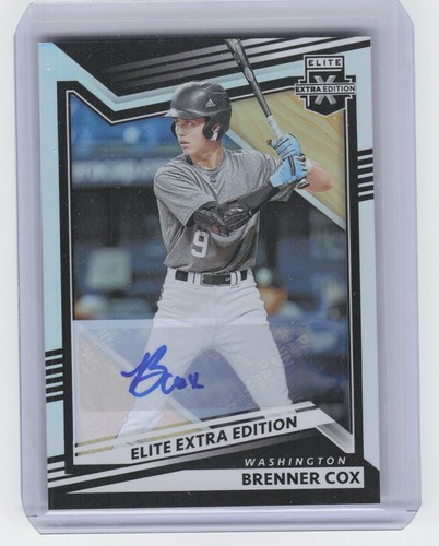 2022 Panini Elite Extra Edition #111 Brenner Cox Signatures | eBay