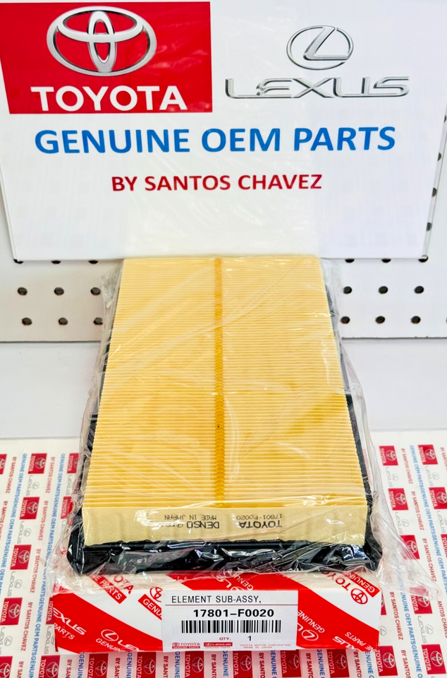 2016-2025 Toyota Engine Air Filter GENUINE OEM PART 17801-F0020 | eBay