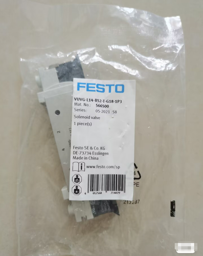 1PC New Festo VUVG-L14-B52-T-G18-1P3 566500 Solenoid Valve #FES | eBay