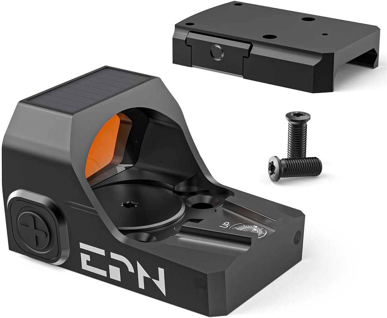 EPN AE-RS1028 Red Dot LED Reflex Sight, Solar Failsafe, Shake Awake ...