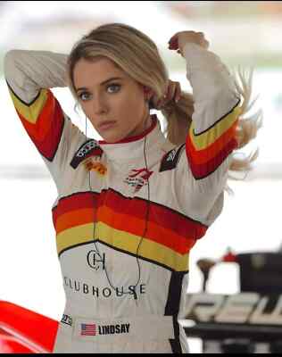 BEAUTIFUL Lindsay Brewer American motorsports racing driver 5X7 Photo ...