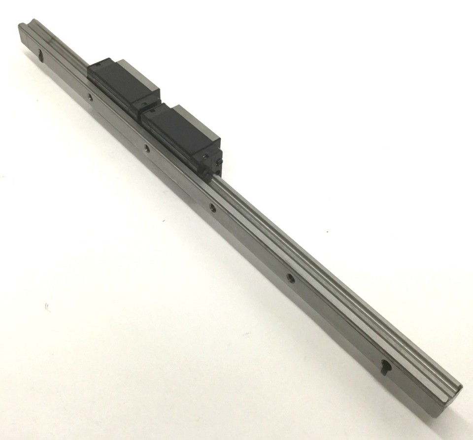 THK G5K508 Linear Rail with 2 Carriages, Rail Length 358mm, Carriages ...