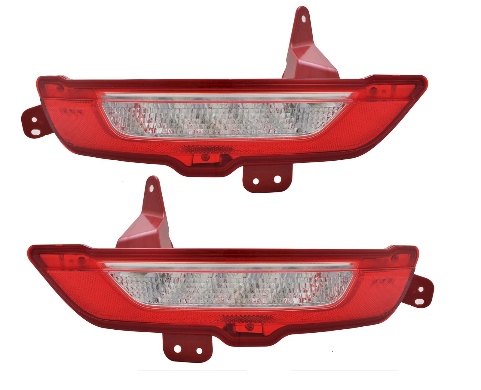 FIT LINCOLN MKC 2015-2019 RIGHT LEFT REAR BUMPER LIGHTS MARKER LAMP W ...