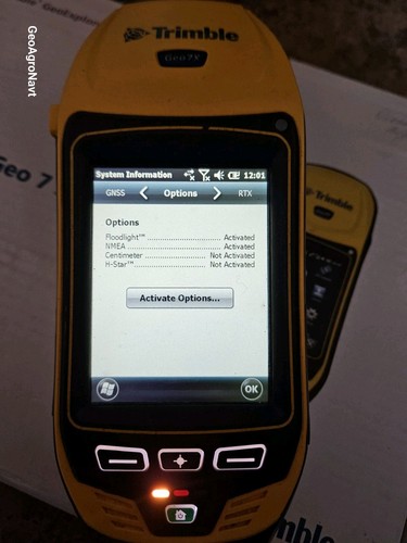 Trimble Geo 7X 3.5G GNSS receiver GPS/Glonass/Galileo/Beidou/L1/SBAS ...