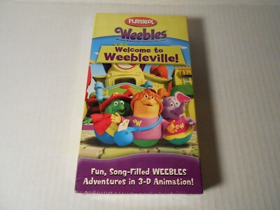 Weebles - Welcome to Weebleville New Factory Sealed PlaySkool 2005 VHS ...