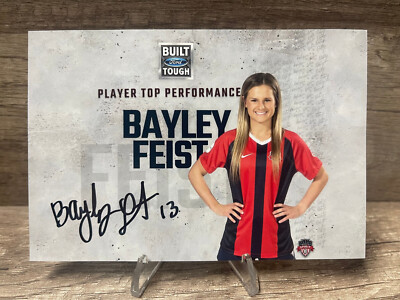 Bayley Feist Washington Heist Soccer Hand Signed 4x6 Photo TC46-937 | eBay