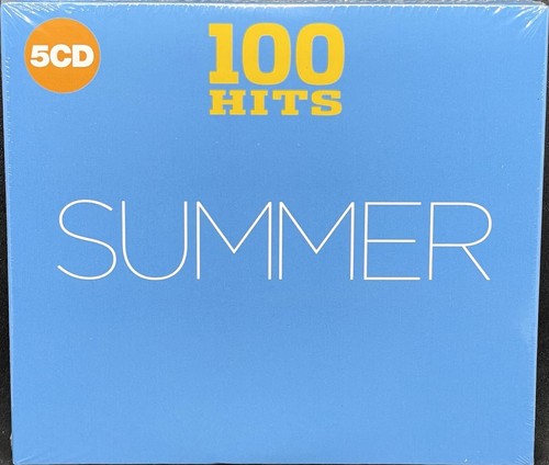 100 HITS - SUMMER, VARIOUS ARTISTS, 5X CD ALBUM, (2018) NEW / SEALED ...