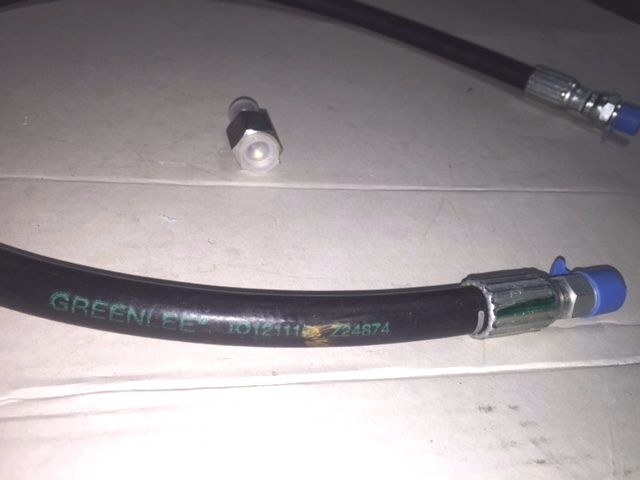 NEW GREENLEE 7646 SB SLUG BUSTER HYDRAULIC 3' HOSE for KNOCKOUT PUNCH ...