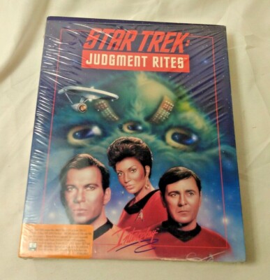 Interplay Star Trek Judgment Rites - MS-DOS floppy Big Box PC 1993 ...