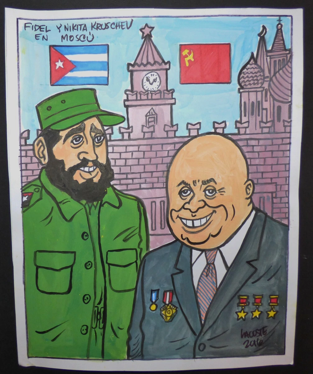 Fidel Castro Drawing