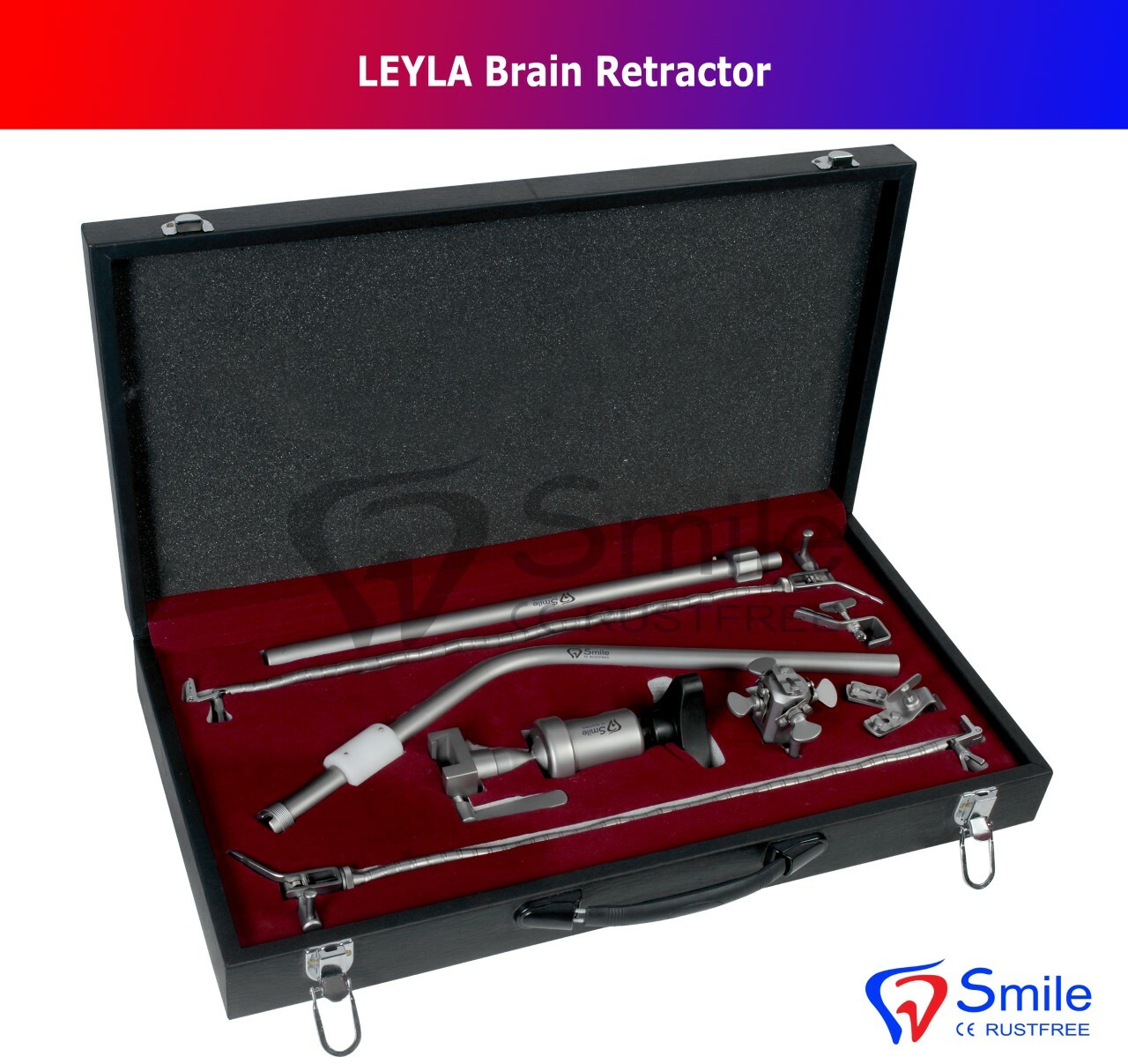 Leyla Brain Retractor Neurosurgery Flexible Arms - Complete Set With ...
