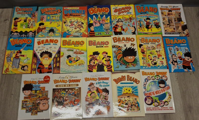 Beano Annual Bundle Annuals From 1990-99 Comic Strips Books ...