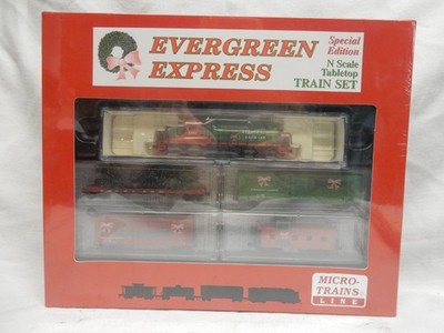 MICRO TRAINS N SCALE EVERGREEN EXPRESS TRAIN SET C-9 MINT SEALED ...