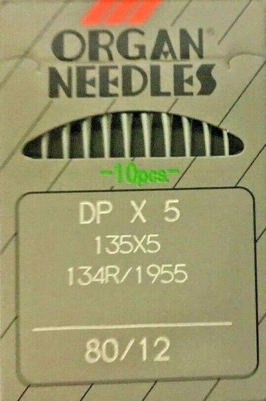 ORGAN DP X 5 135 X 5 134 R / 1955 SIZE: 80/12 INDUSTRIAL SEWING MACHINE ...