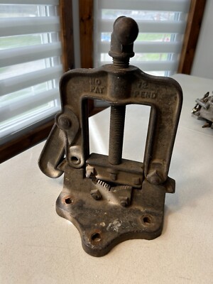 Vintage Reed Manufacturing Co Pipe Vise No 72 Large Heavy Erie PA | eBay