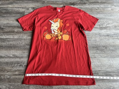 TeeTurtle Original Short Sleeve T-shirt Red Fall Autumn Pumpkin Spice ...