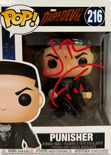 Jon Bernthal signed autographed Funko Pop #216 JSA COA Marvel DareDevil ...