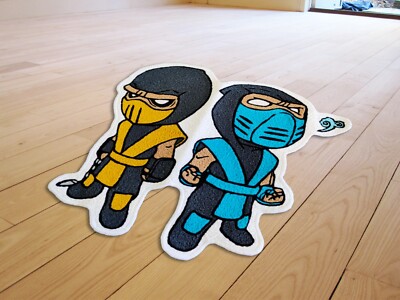 Sub Zero Scorpion Mortal Kombat Floor Mat Living Room Accent Carpet ...