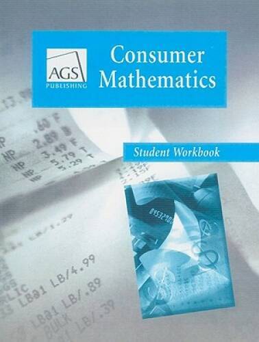 Consumer Mathematics student workbook - Paperback By AGS Secondary ...