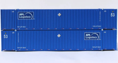 Jacksonville Terminal JTC N Scale ~ APL Set #2 ~ 53' High Cube ...