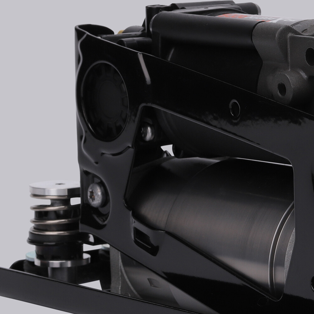 Air Suspension Compressor w/ Bracket For BMW 740i 750i 750Li 760Li ...