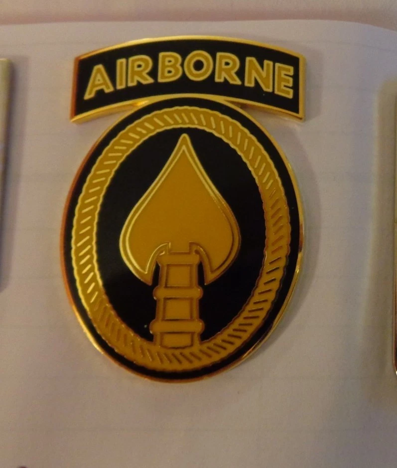 Army Special Forces Combat Pin Asu