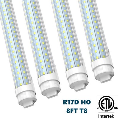 8FT Led Tube Light Bulbs T8 Rotate 90W 8 Foot Led Shop Light R17D HO ...
