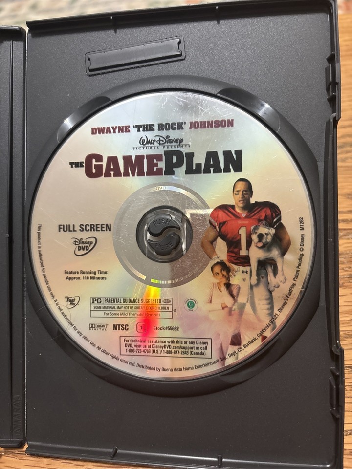 The Game Plan (DVD, 2007) 786936747362| eBay