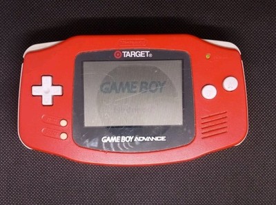 Game Boy Advance Console Target AGB-001 RED Edition PARTS ONLY | eBay