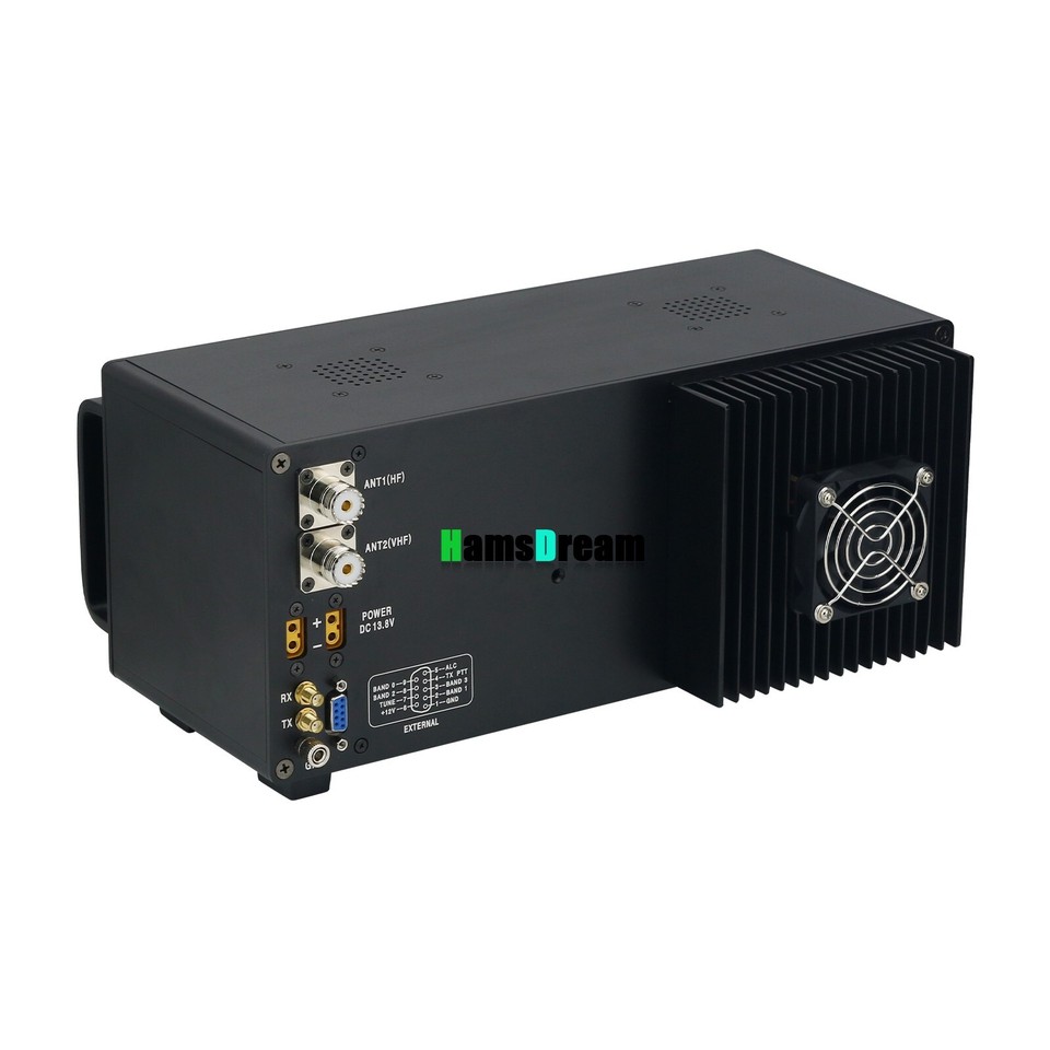 HAMGEEK RS-998 Wolf SDR 100W HF+UV Transceiver Radio w/ Built-in ...