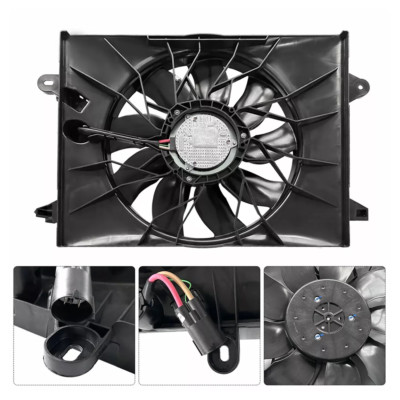 Radiator Cooling Fan Assembly For 2015-2022 Dodge Charger Challenger ...